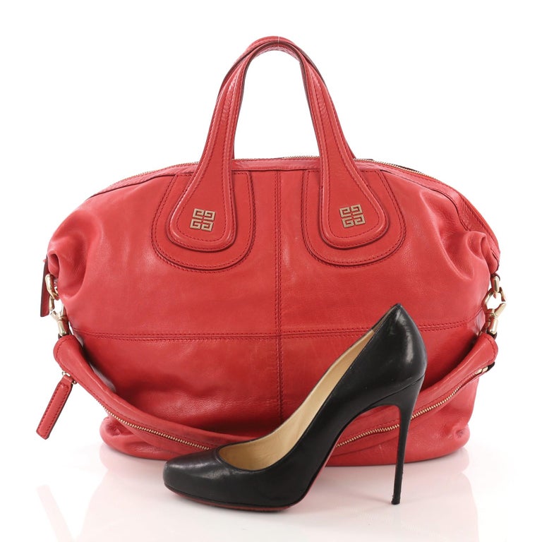 Givenchy Nightingale Satchel Leather Medium at 1stDibs | givenchy ...