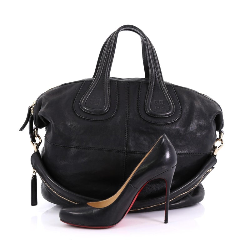Givenchy Nightingale Satchel Leather Medium at 1stDibs | givenchy ...