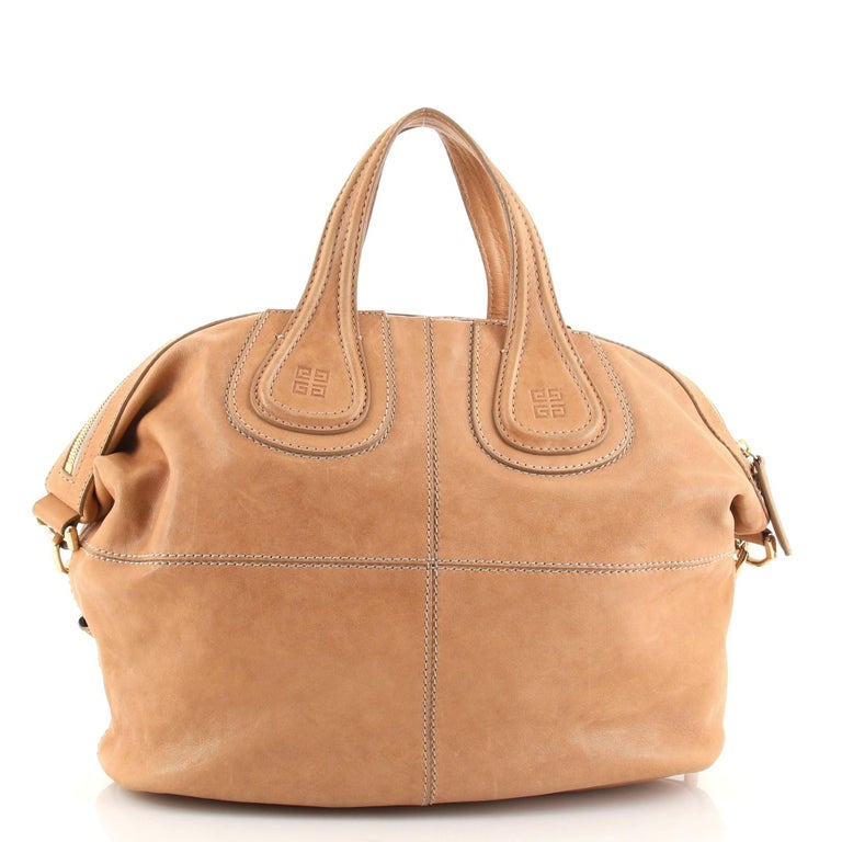 Givenchy Nightingale Satchel Leather Medium at 1stDibs