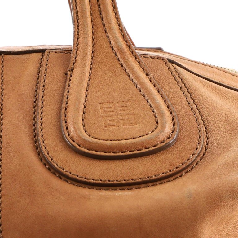 Givenchy Nightingale Satchel Leather Small For Sale at 1stDibs
