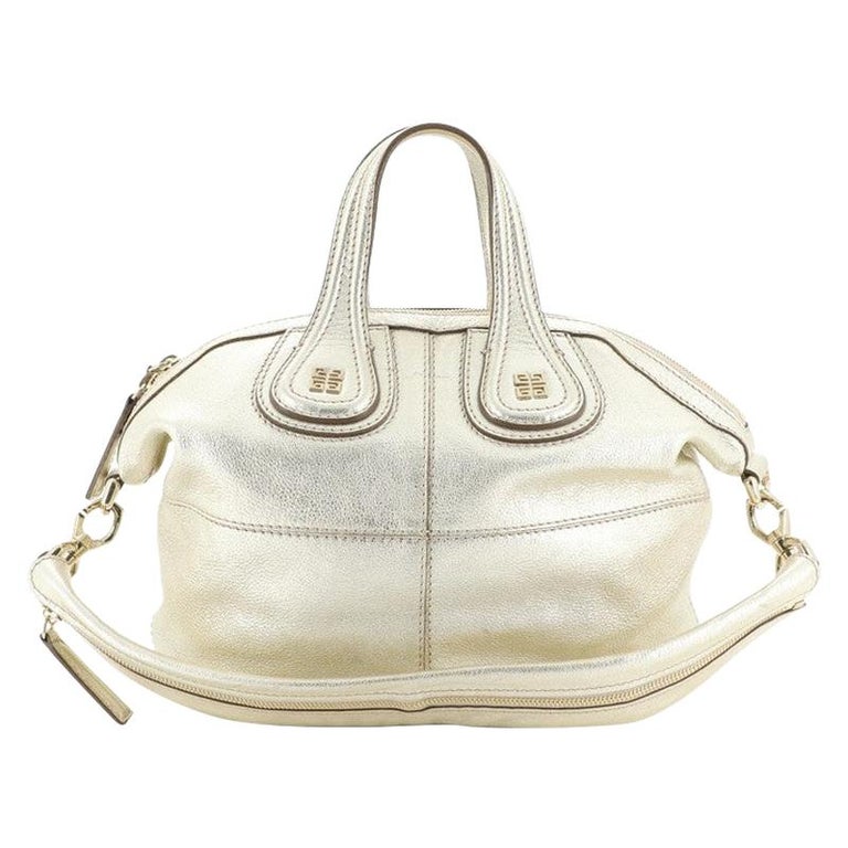 Givenchy Nightingale Satchel Leather Small at 1stDibs