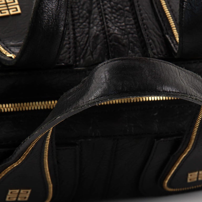 Givenchy Nightingale Satchel Leather with Zipper Detail Medium For Sale ...