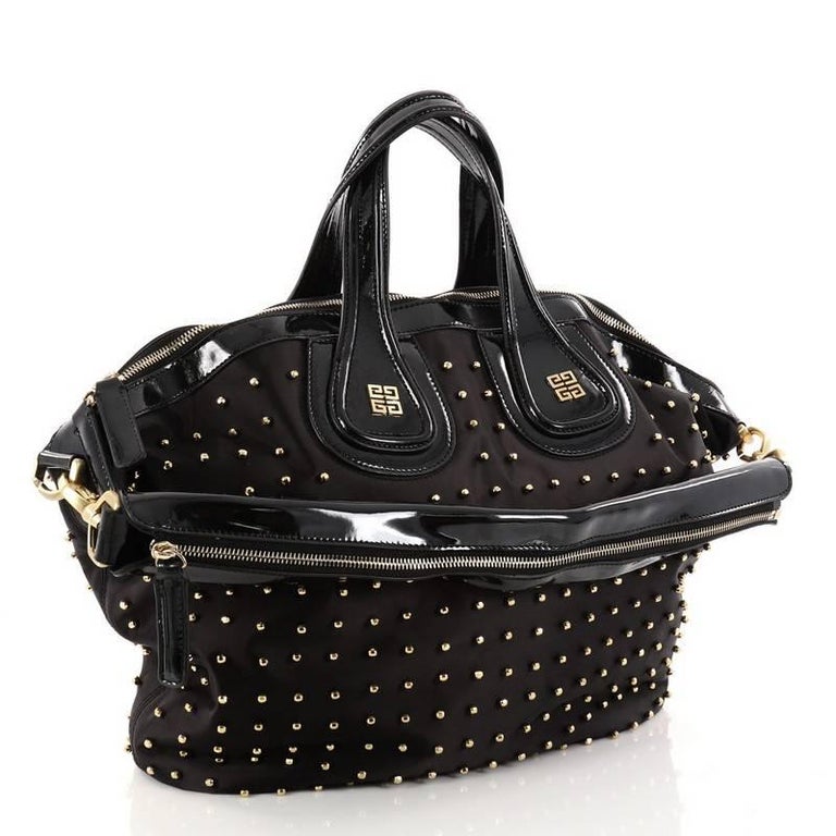 Givenchy Nightingale Satchel Studded Nylon Medium at 1stDibs | givenchy ...