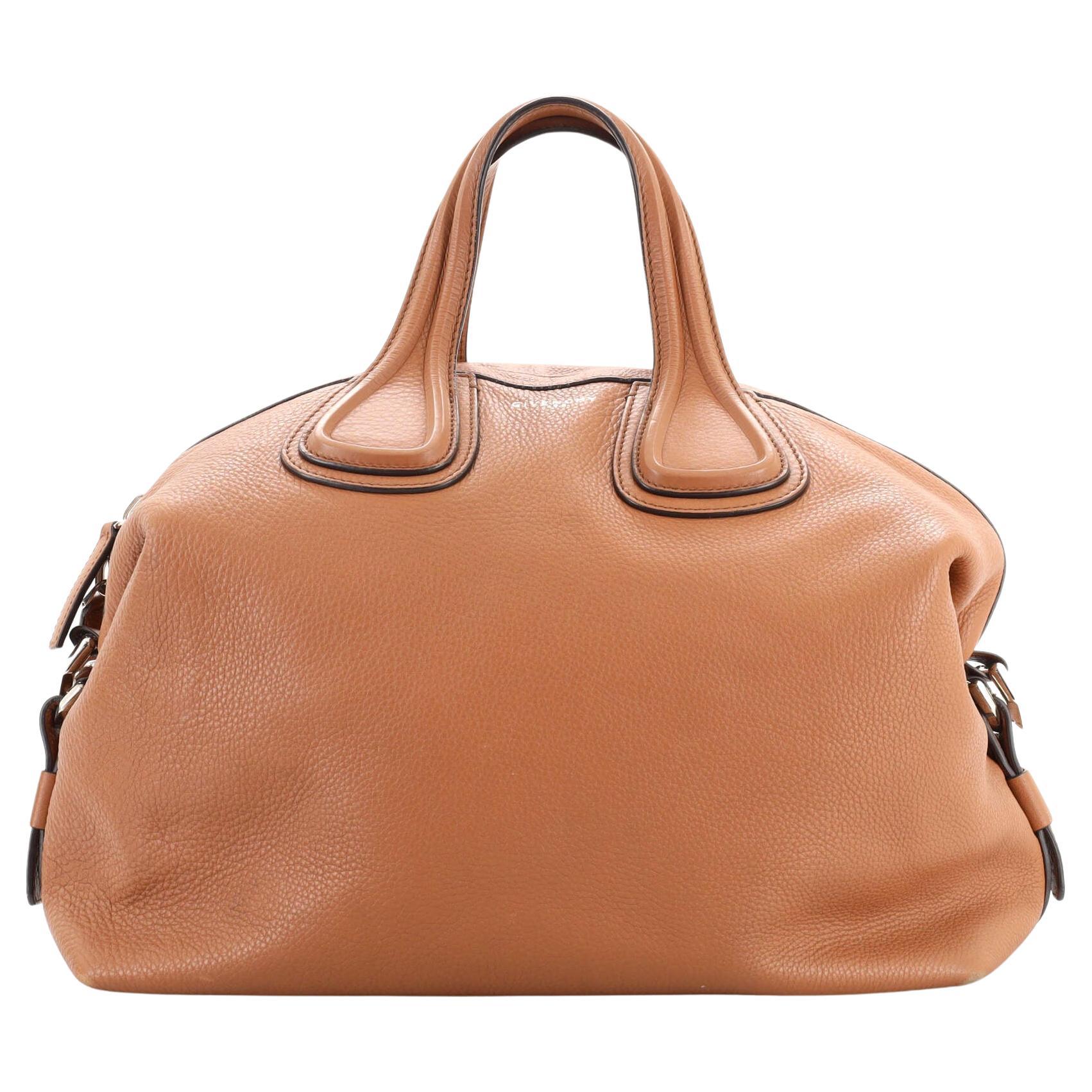 Givenchy Nightingale Satchel Leather Small For Sale at 1stDibs