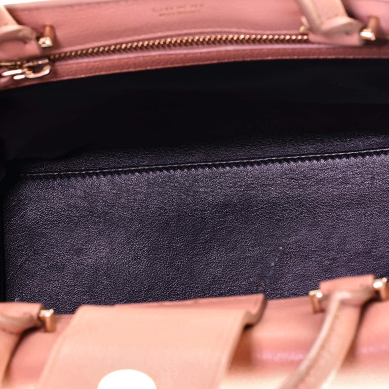 Givenchy Obsedia Satchel Leather Small For Sale at 1stDibs