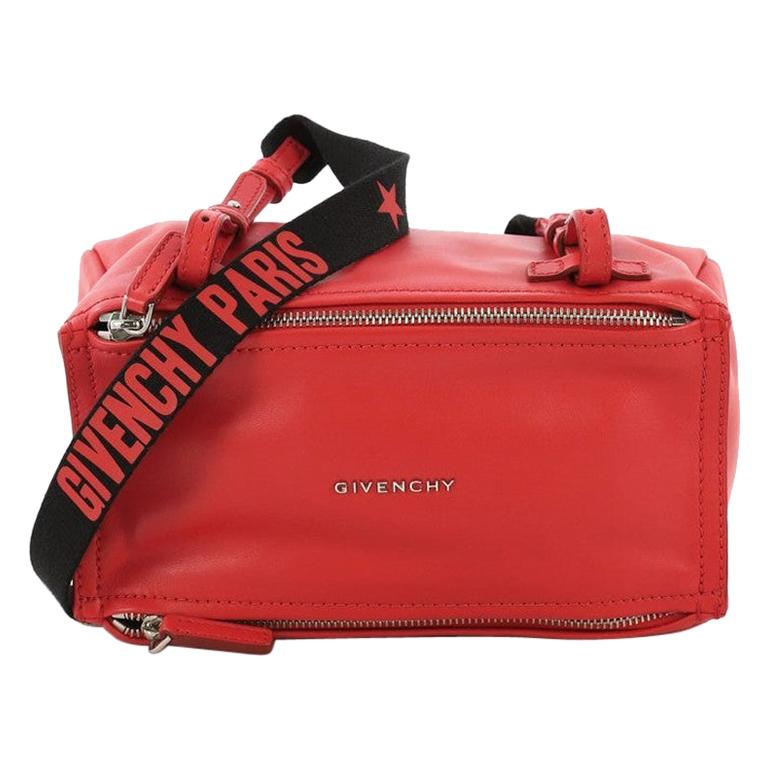 Givenchy Pandora Bag Leather Mini at 1stDibs