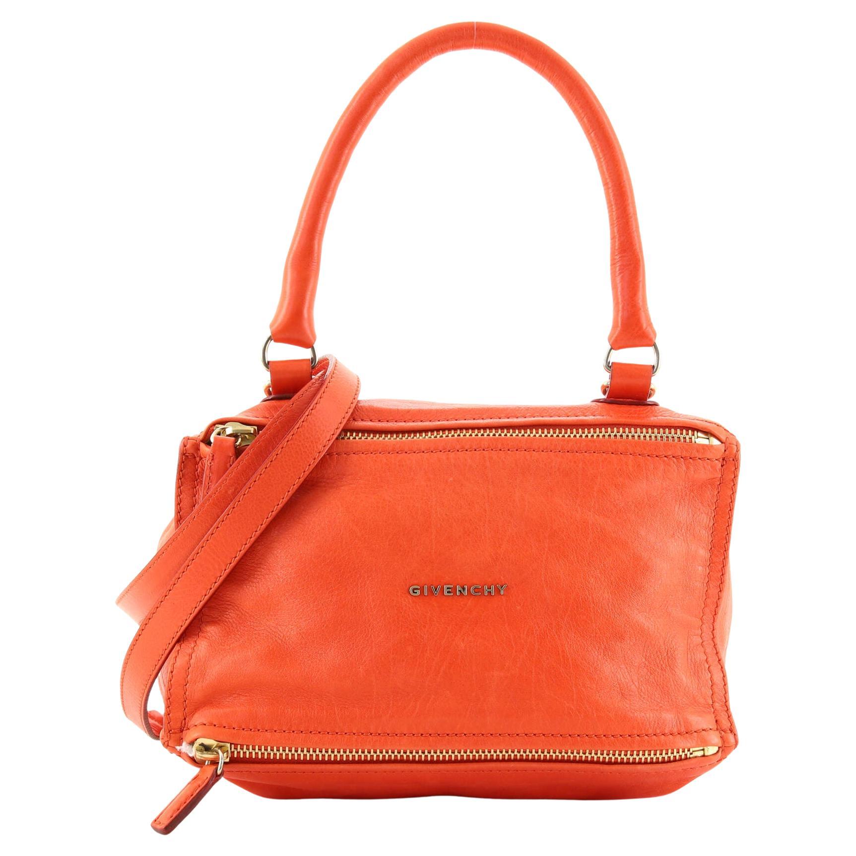 Givenchy Pandora Bag Distressed Leather Mini at 1stDibs