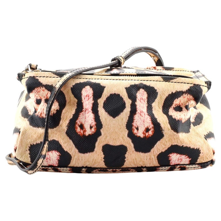 Givenchy Pandora Bag Printed Leather Mini at 1stDibs