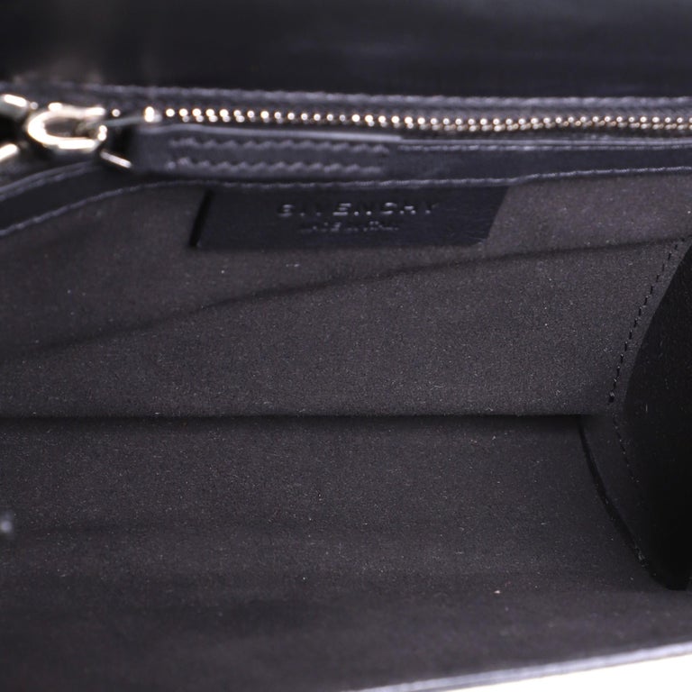 Givenchy Pandora Box Bag Leather with Chain Detail Mini at 1stDibs