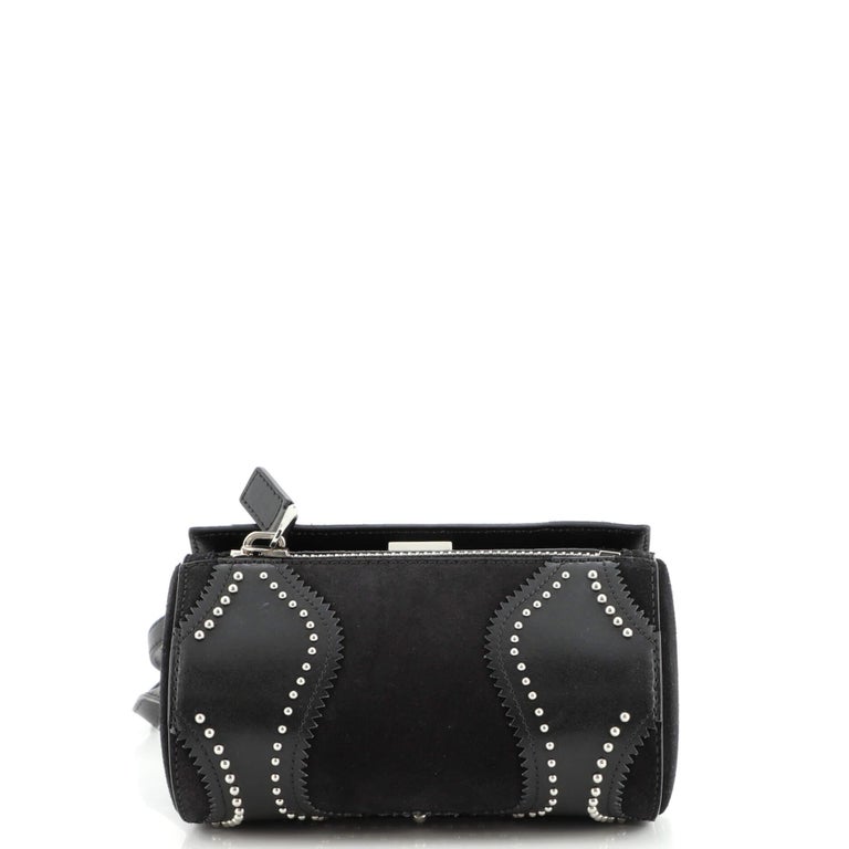Givenchy Pandora Box Bag Studded Leather and Suede Mini at 1stDibs