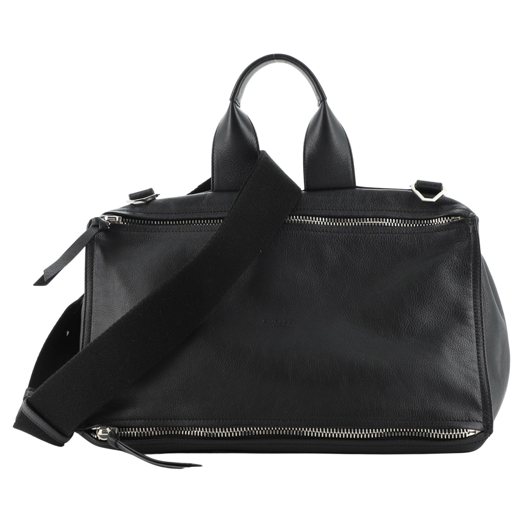 Givenchy Brown Leather Pandora Bag at 1stDibs