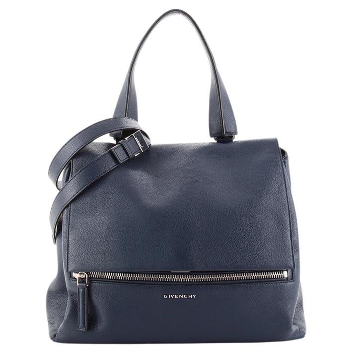 Givenchy Pandora Handbag Leather and Fur Medium at 1stDibs