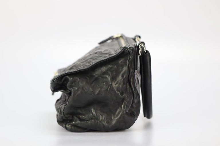 Givenchy Pandora Small Textured Leather Shoulder Bag For Sale at 1stDibs