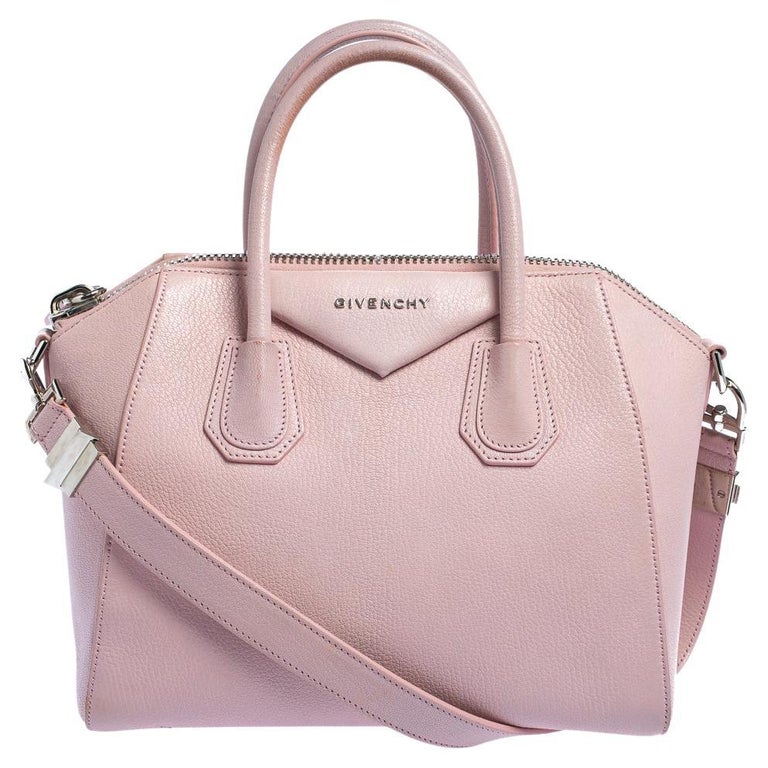 Givenchy Pink Leather Small Antigona Satchel at 1stDibs