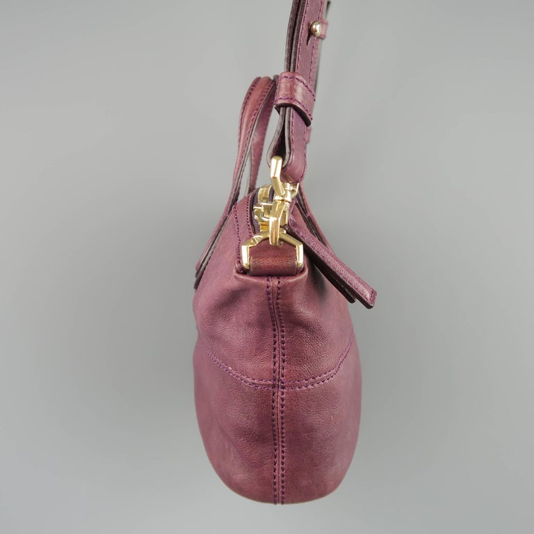 Givenchy Plum Purple Leather Nightingale Mini Handbag at 1stDibs ...