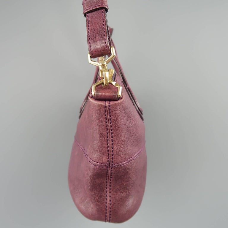 Givenchy Plum Purple Leather Nightingale Mini Handbag at 1stDibs ...