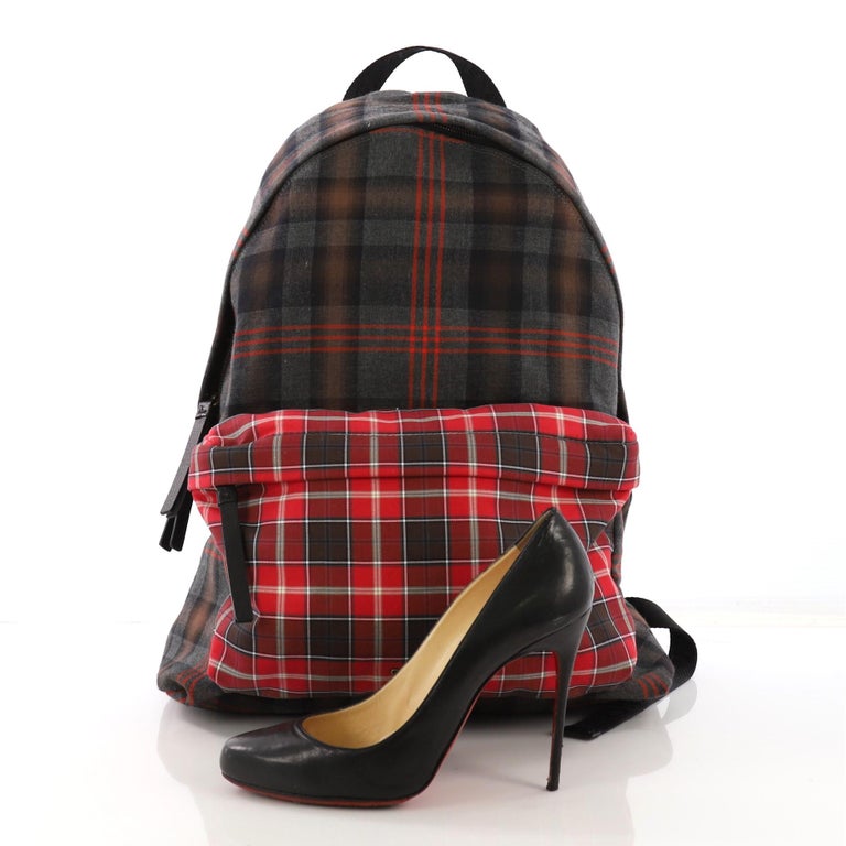 Givenchy Pocket Backpack Printed Cotton Twill at 1stDibs