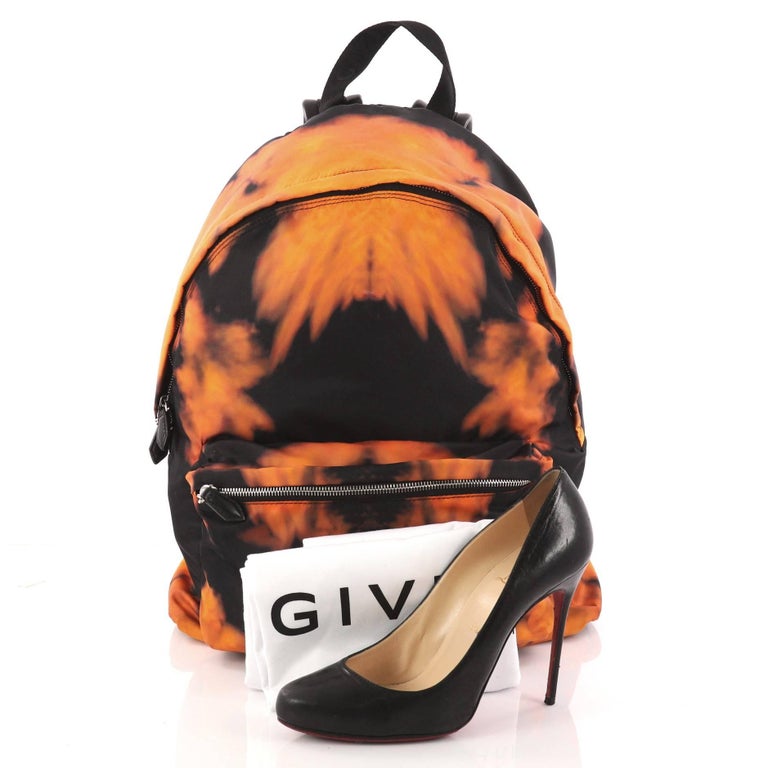 Givenchy Pocket Backpack Printed Nylon at 1stDibs