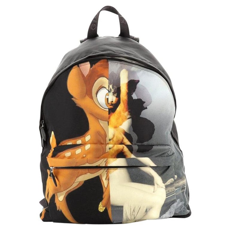 Givenchy Pocket Backpack Printed Nylon at 1stDibs