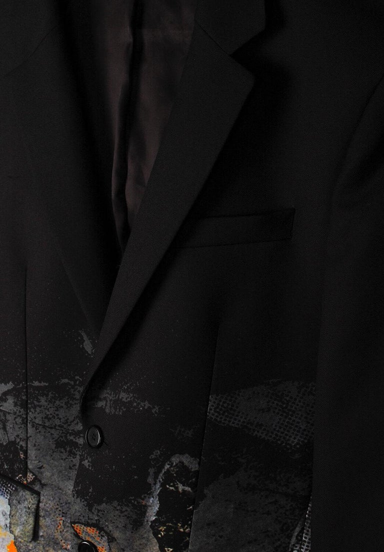 Givenchy Printed AW15 Men Blazer For Sale at 1stDibs
