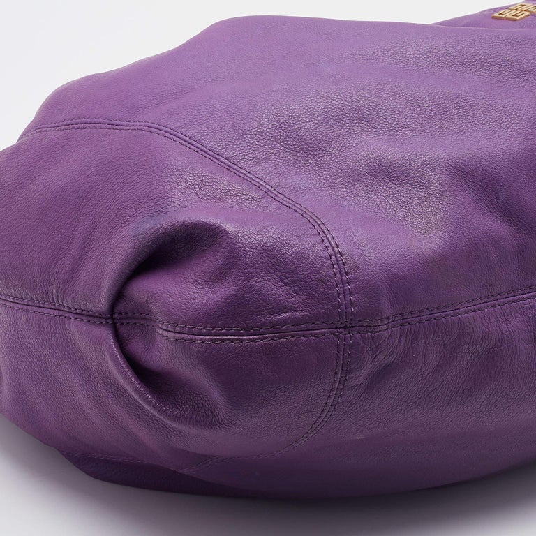 Givenchy Purple Leather Hobo For Sale at 1stDibs
