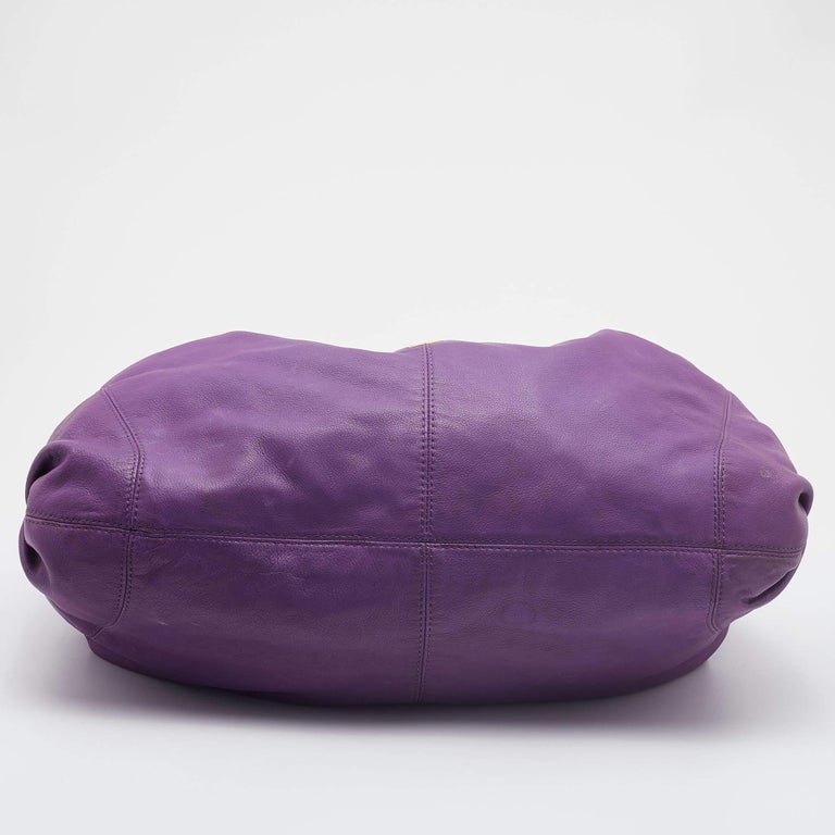 Givenchy Purple Leather Hobo For Sale at 1stDibs