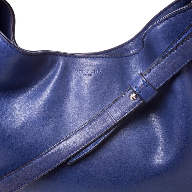 Givenchy Purple Leather Hobo at 1stDibs