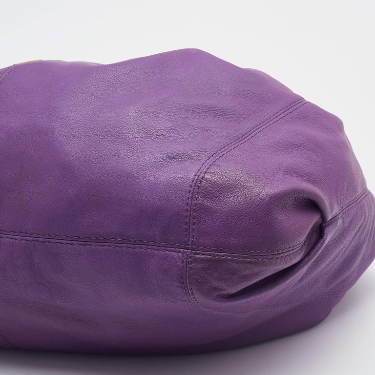 Givenchy Purple Leather Hobo For Sale at 1stDibs