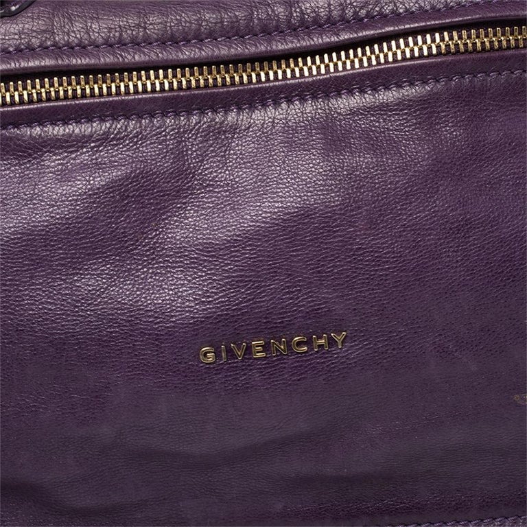 Givenchy Purple Leather Large Pandora Shoulder Bag at 1stDibs ...