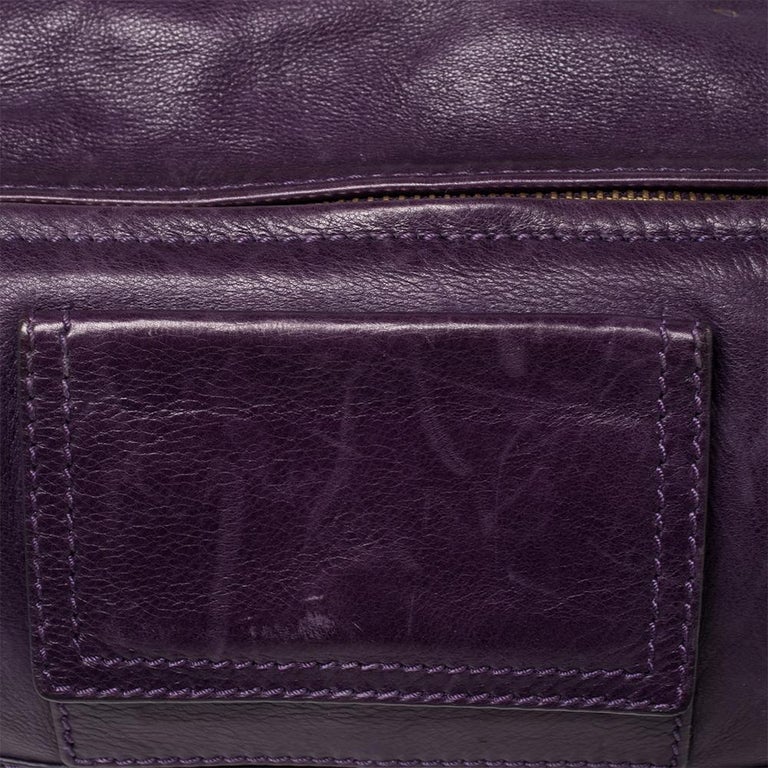 Givenchy Purple Leather Large Pandora Shoulder Bag at 1stDibs ...