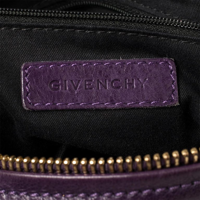 Givenchy Purple Leather Large Pandora Shoulder Bag at 1stDibs ...