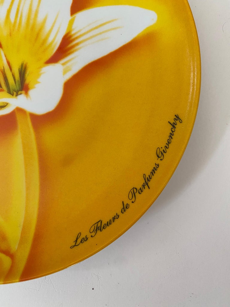 Givenchy Rare Flora Porcelain Dessert Plates, a Set of 4 For Sale at ...