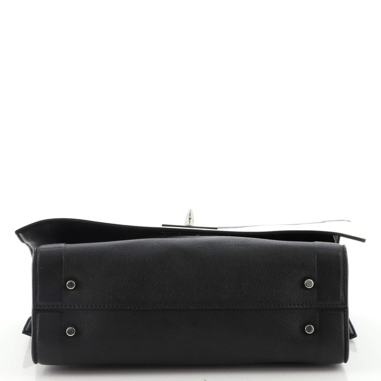 Givenchy Shark Convertible Satchel Leather Small For Sale at 1stDibs