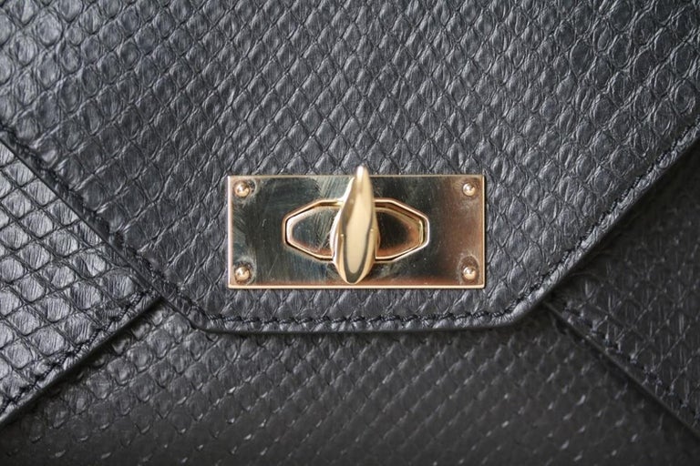 Givenchy Shark-Tooth Python Clutch Bag at 1stDibs | givenchy shark clutch, givenchy clutch ...