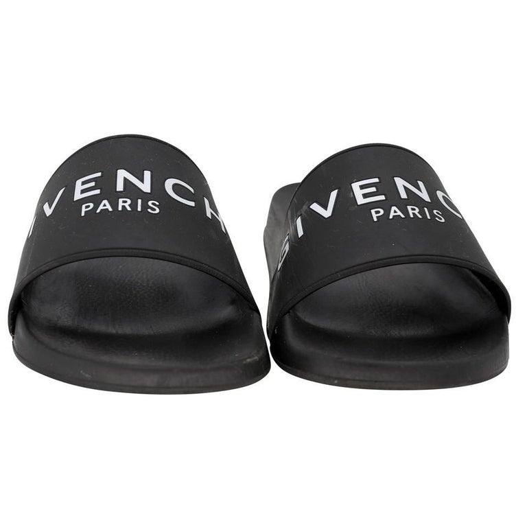 Givenchy Signature Print 39 Pool Beach Sandals GV-S06013P-0001 For Sale ...