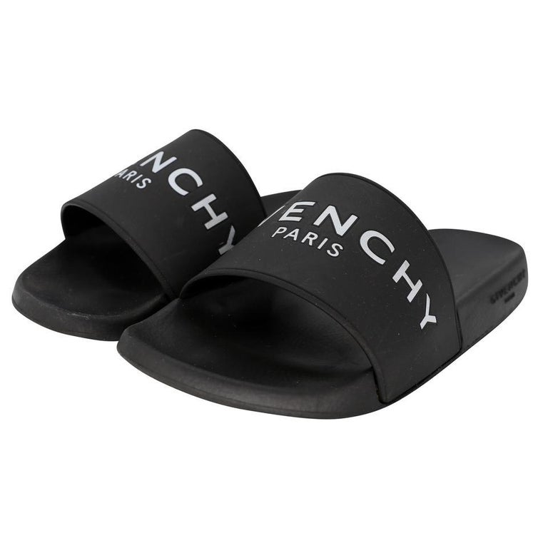 Givenchy Signature Print 39 Pool Beach Sandals GV-S06013P-0001 For Sale ...