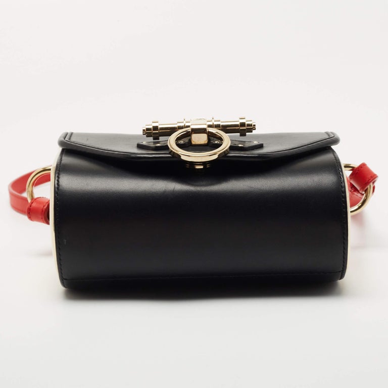 Givenchy Tri Color Leather Obsedia Flap Crossbody Bag For Sale at 1stDibs
