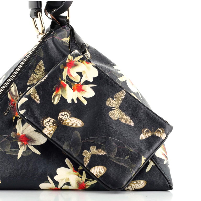 Givenchy Triangle Bag Printed Leather Large at 1stDibs