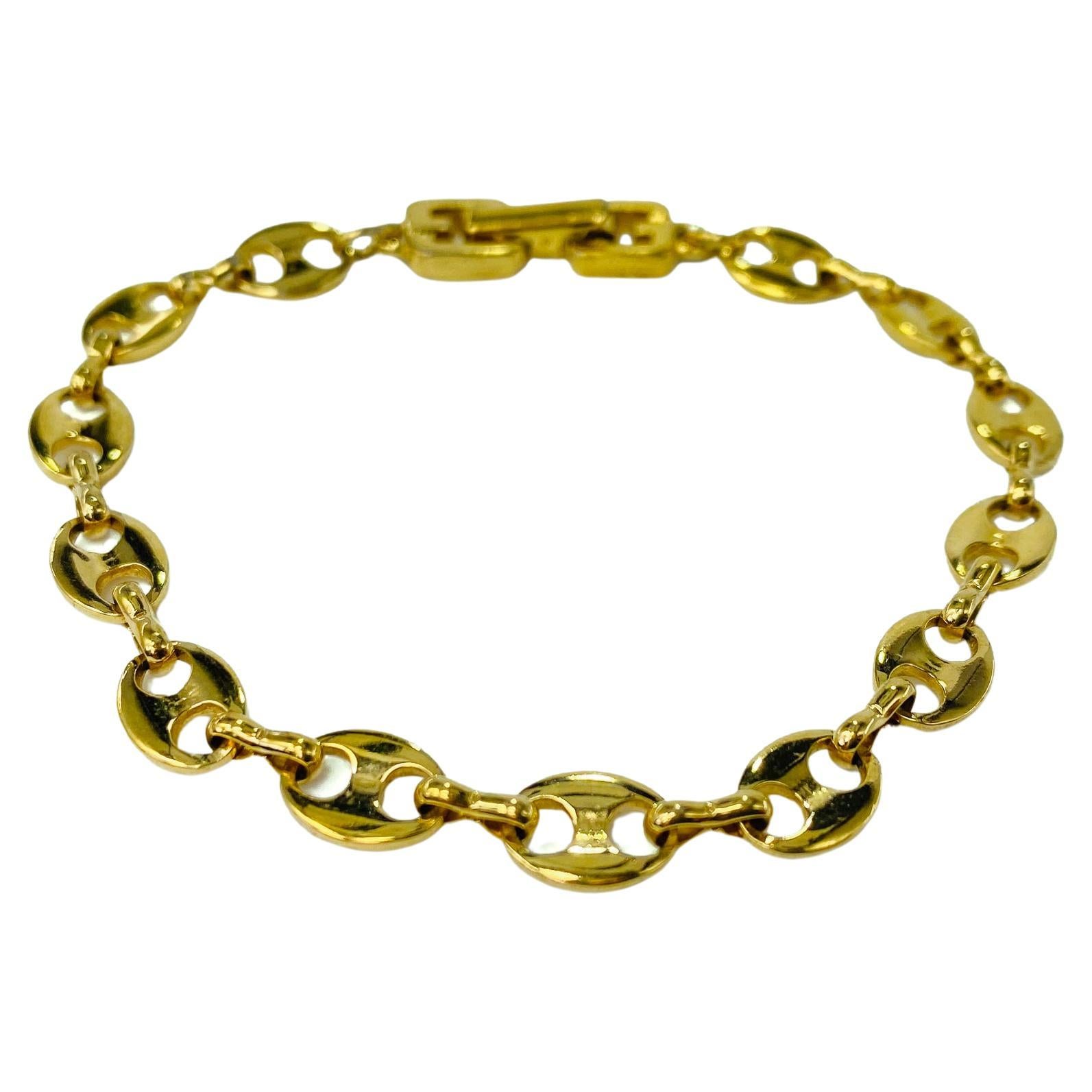 Givenchy G Link Bracelet - 3 For Sale on 1stDibs | givenchy bracelet gold
