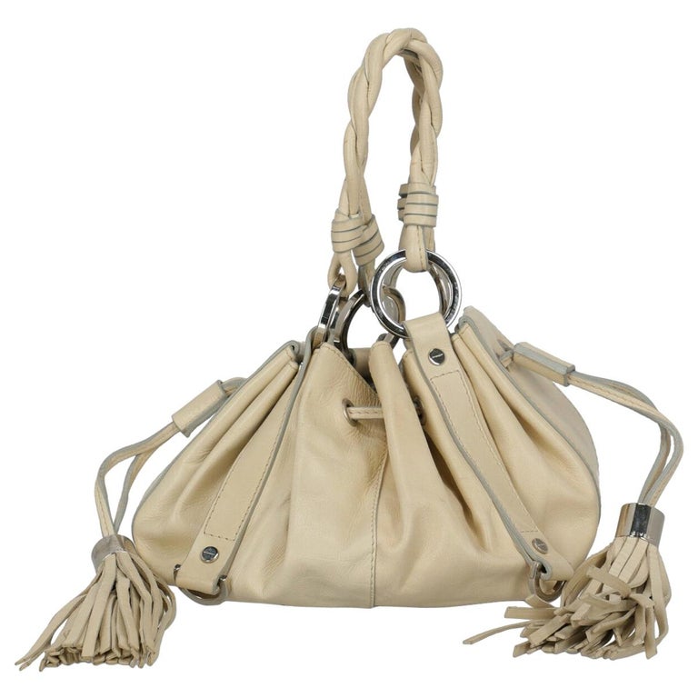 Givenchy Woman Handbag Ecru Leather For Sale at 1stDibs
