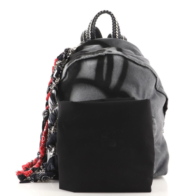 Givenchy x Chito Double U Backpack Printed Canvas For Sale at 1stDibs