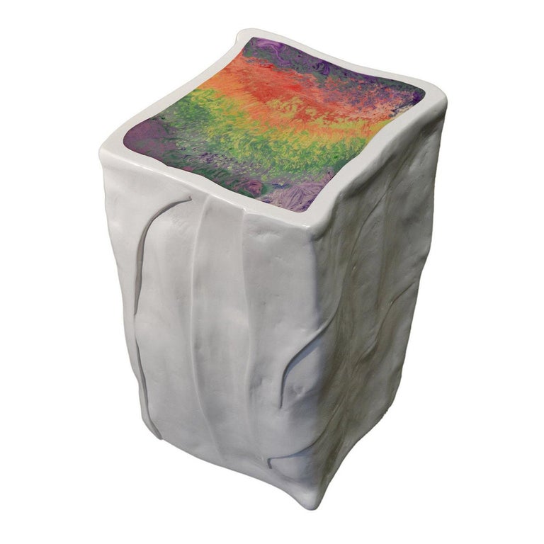 Glacial Sculpture Polar Side Table Limited Edition For Sale at 1stDibs
