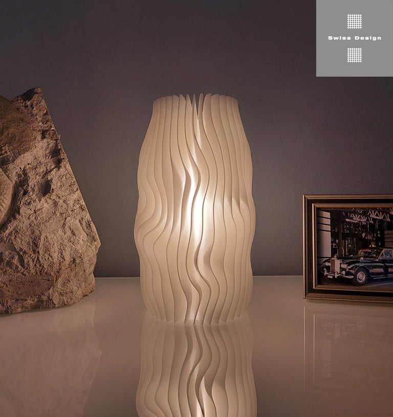 Glacier #1 Table Lamp Night Light 1/330 Swiss Design For Sale at 1stDibs