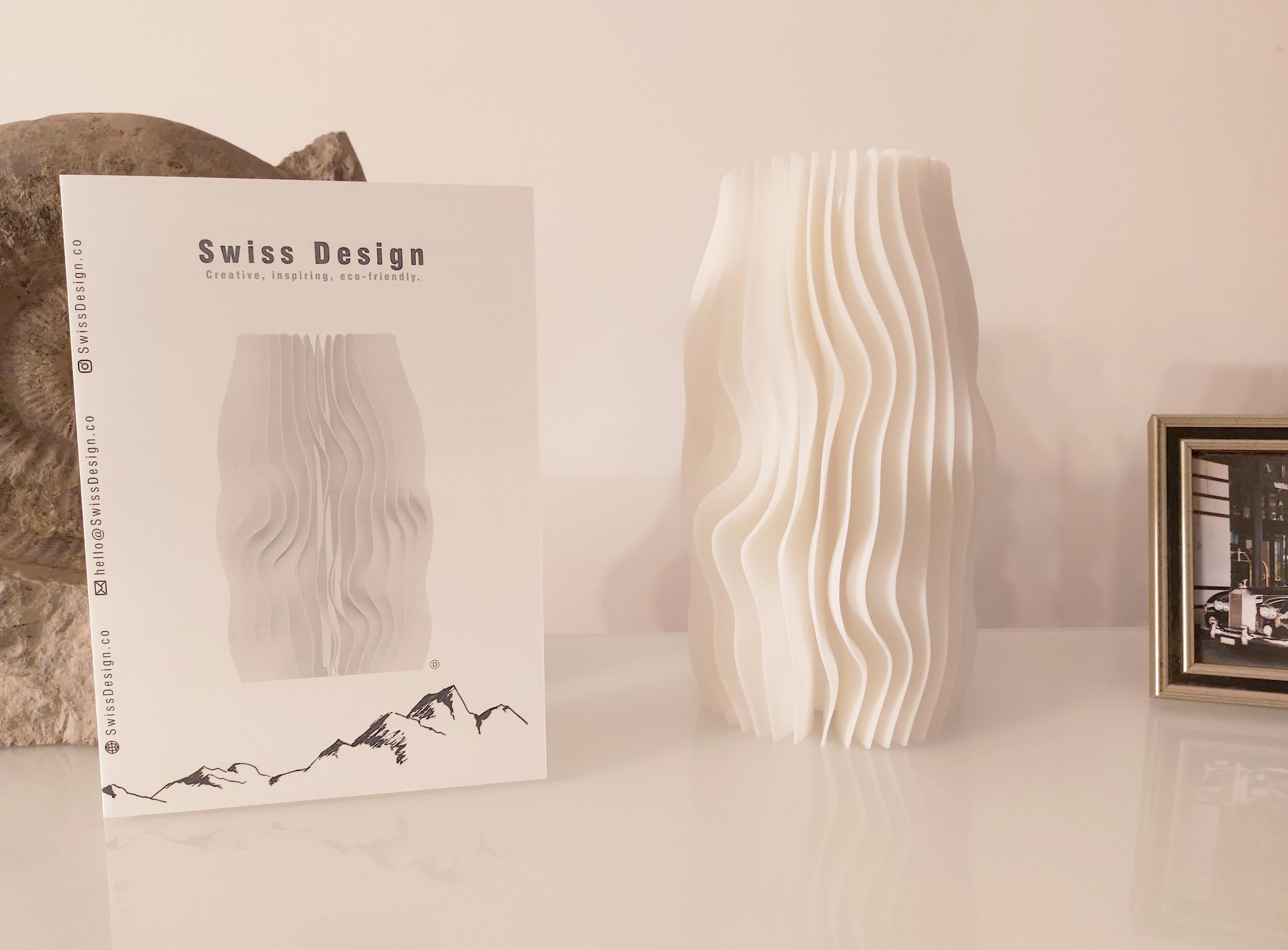 Glacier #1 Table Lamp Night Light 1/330 Swiss Design For Sale at 1stDibs