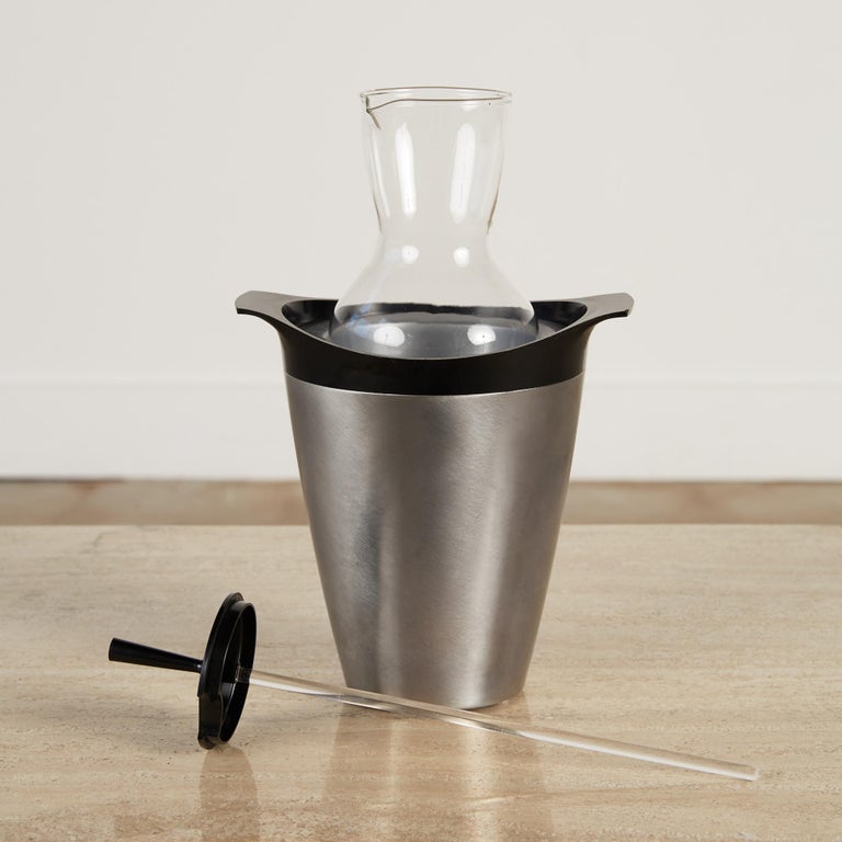 Glacier Ware Pitcher and Cooler at 1stDibs