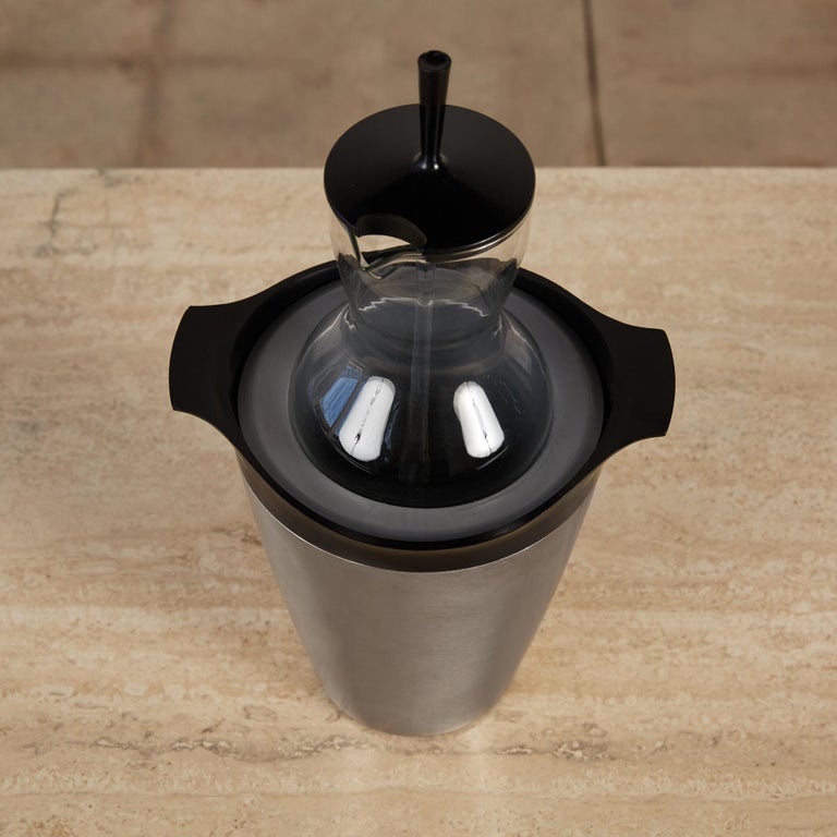 Glacier Ware Pitcher and Cooler at 1stDibs