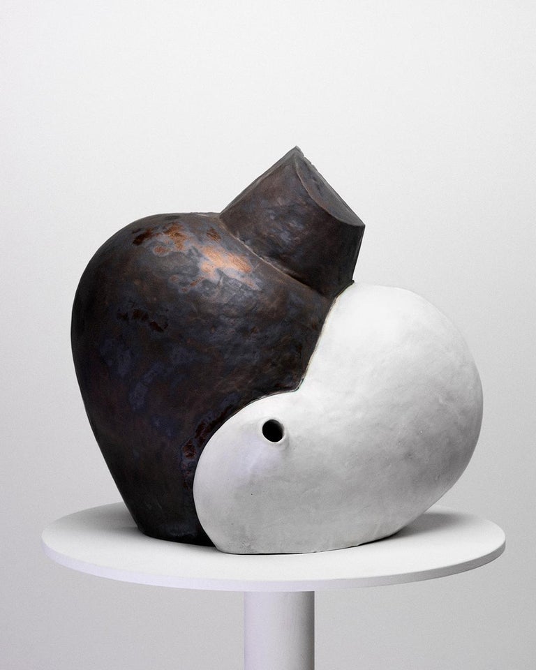 Glad Hand in Stoneware by Malcolm Mobutu Smith at 1stDibs