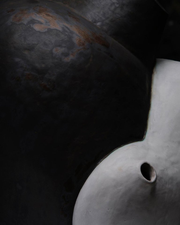 Glad Hand in Stoneware by Malcolm Mobutu Smith at 1stDibs