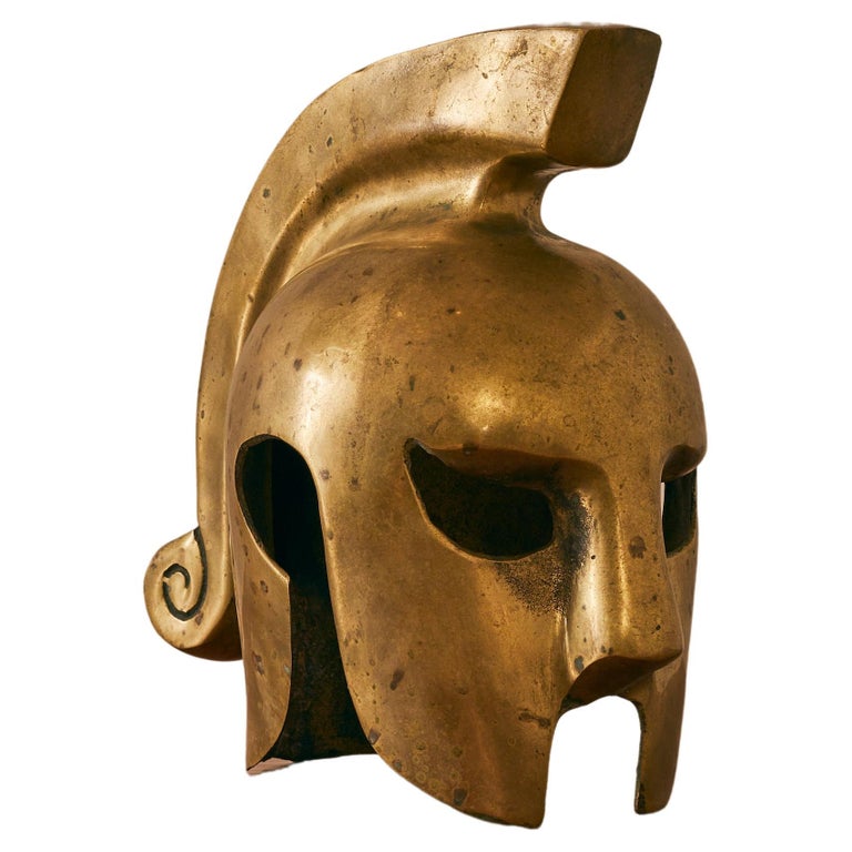 Gladiator Mask Sculpture For Sale at 1stDibs