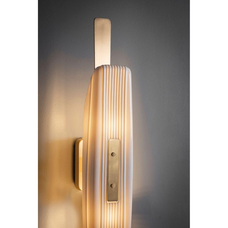 Glaive Wall Light Single by Bert Frank For Sale at 1stDibs
